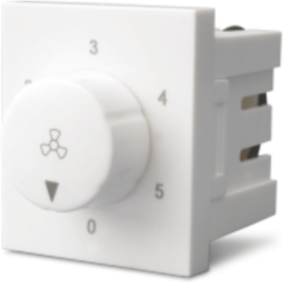 Stepped (5) Fan Regulator 100W (360 Degree Rotation) | Finolex Cables.